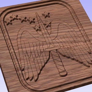 US Army 16th Combat Aviation Brigade Patch Vector Files, Dxf Eps Svg Ai ...