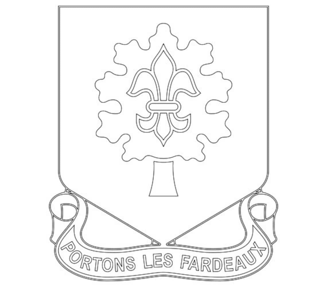 US Army 101st Brigade Support Battalion Unit Crest Vector - Etsy