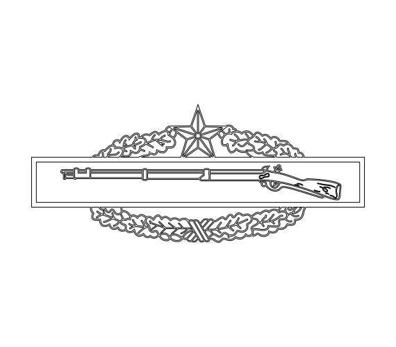 Combat Infantryman Badge With Star