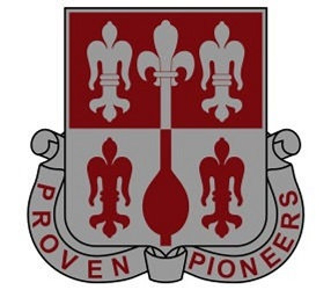 US Army 299th Brigade Engineer Battalion Unit Crest Vector Files, Dxf ...