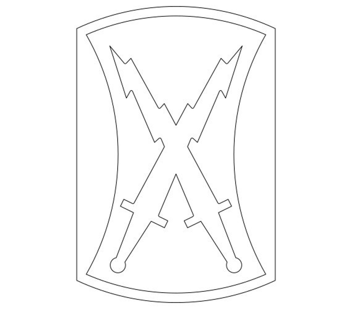 US Army 106th Signal Brigade Patch Vector Files dxf eps svg | Etsy