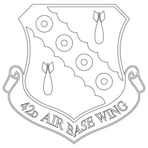 US Air Force 42nd Air Base Wing Patch Vector Files, Dxf Eps Svg Ai Crv - Etsy