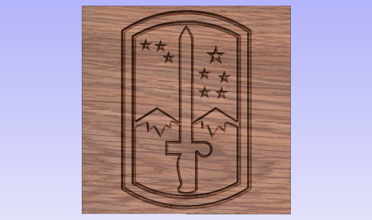 US Army 172nd Infantry Brigade Patch Vector Files, Dxf Eps Svg Ai Crv ...