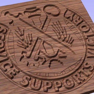 US Army 634th Brigade Support Battalion Unit Crest Vector Files, Dxf ...
