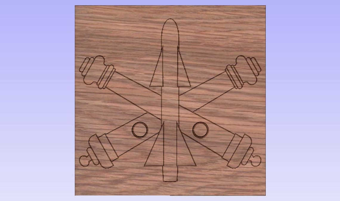 US Army Air Defense Artillery Branch Insignia Vector Files - Etsy