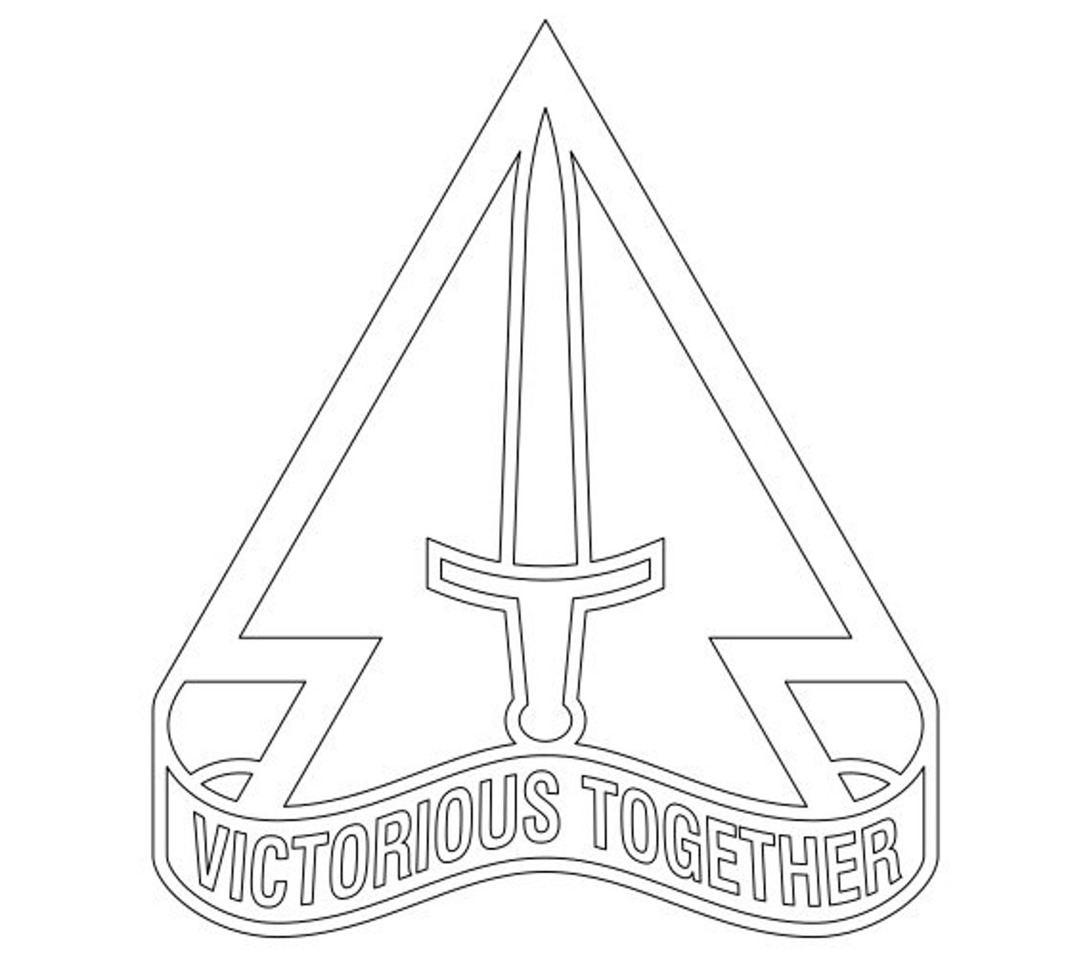 US Army Security Force Assistance Command Unit Crest Vector Files, Dxf ...