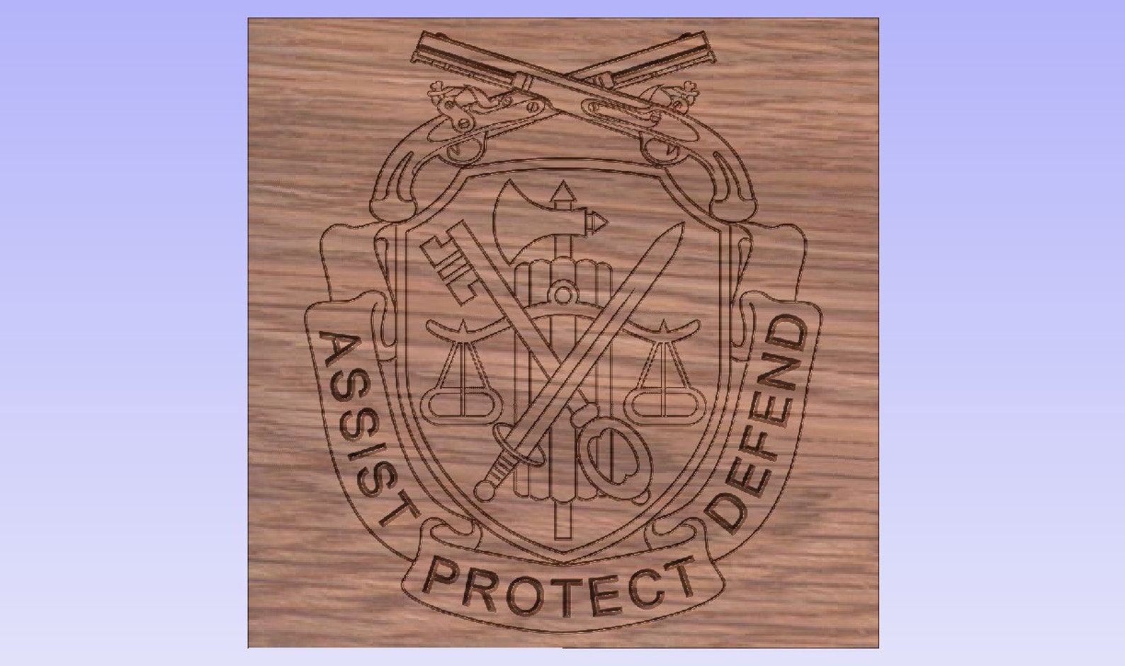 US Army Military Police Regimental Crest Vector Files Dxf Eps - Etsy