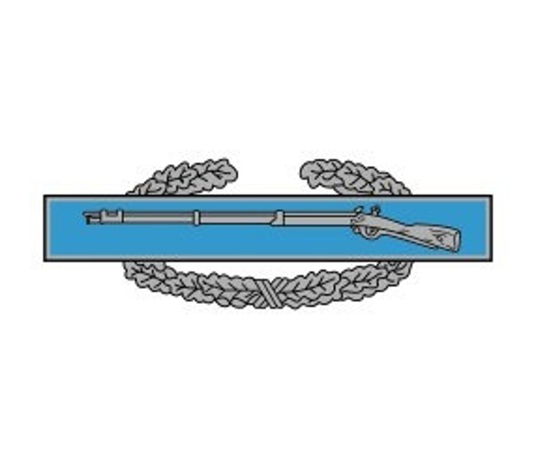 US Army Combat Infantryman Badge Vector Files, Dxf Eps Svg Ai Crv - Etsy