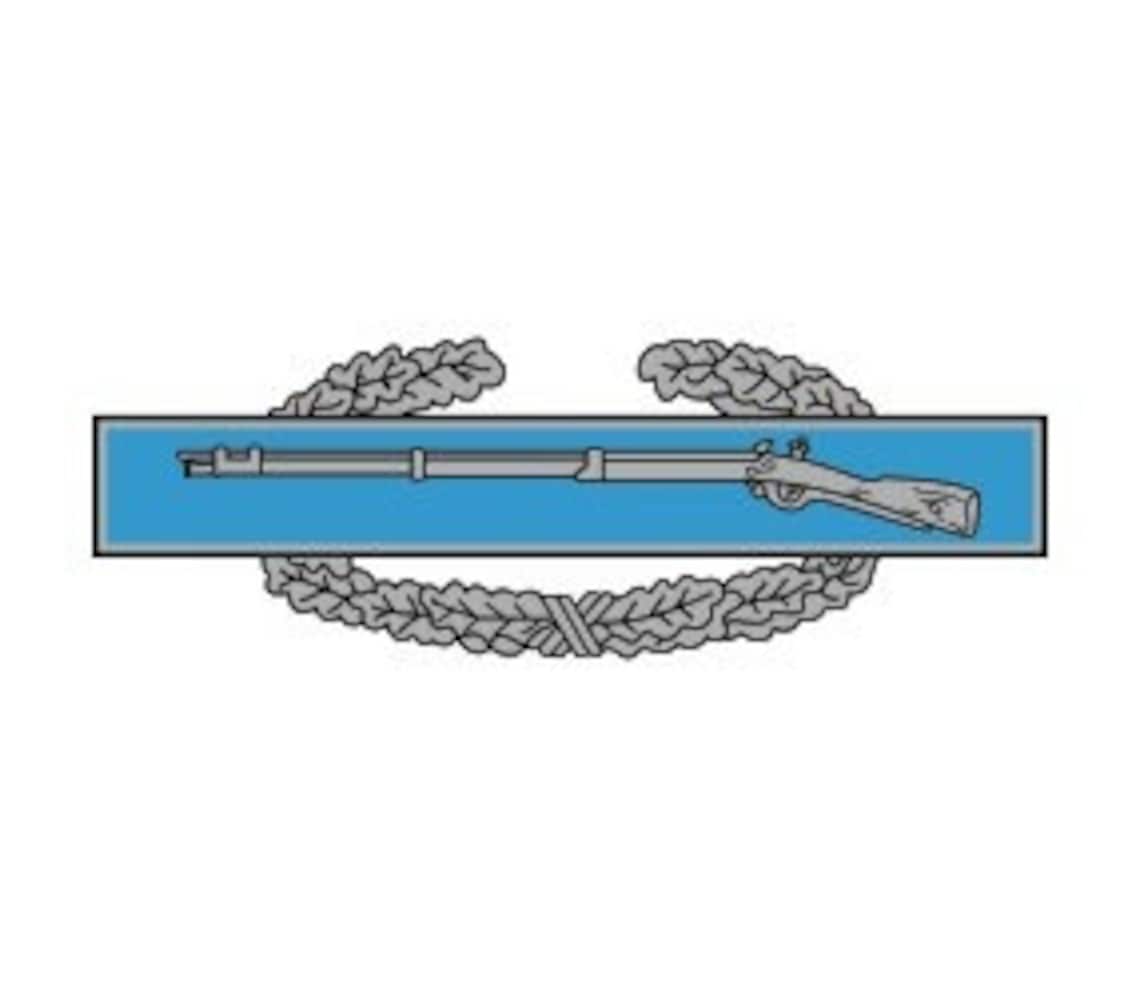 US Army Combat Infantryman Badge Vector Files Dxf Eps Svg Ai - Etsy UK