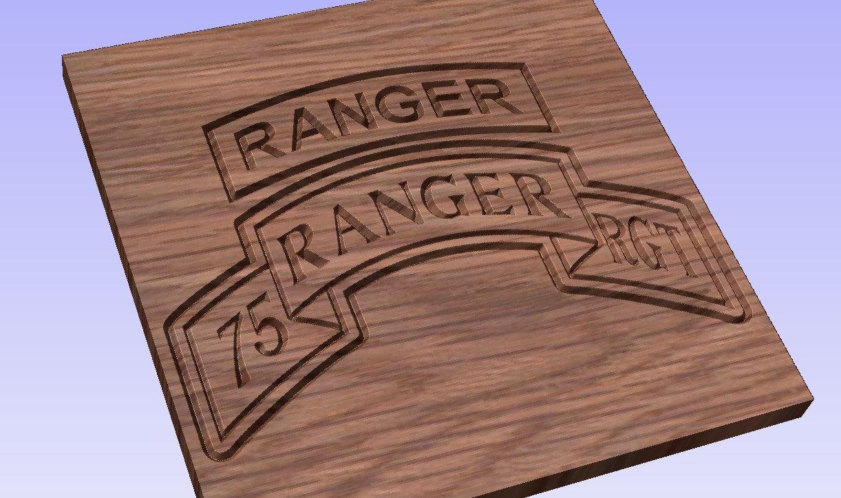 US Army 75th Ranger Regiment Patch With Ranger Tab Vector | Etsy