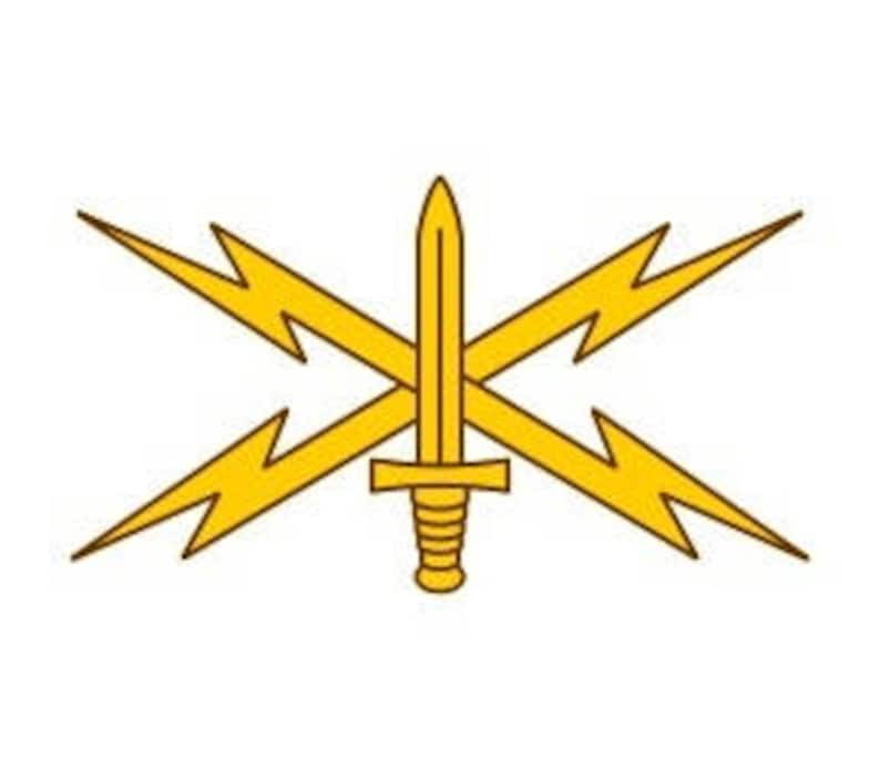 US Army Cyber Corps Branch Insignia Vector Files, Dxf Eps Svg Ai Crv - Etsy