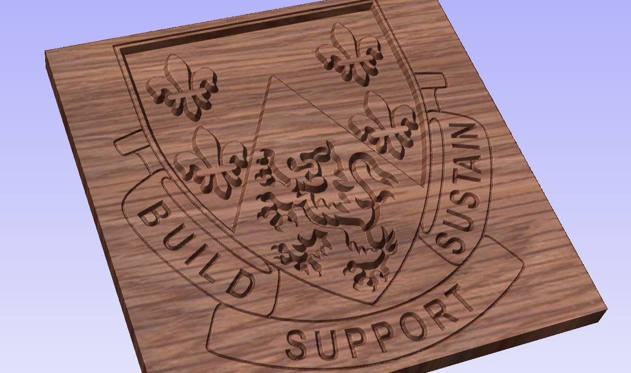 US Army 249th Engineer Battalion Unit Crest Vector Files dxf - Etsy España