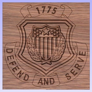 US Army Adjutant Generals Corps Regimental Crest Vector Files, Dxf Eps ...