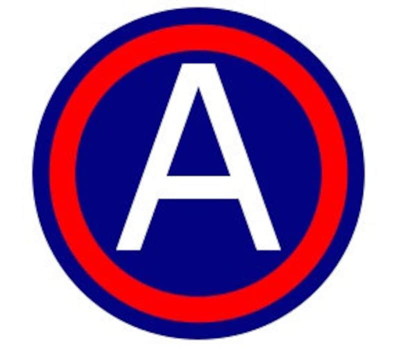 US Army 3rd Army Patch Vector Files, Dxf Eps Svg Ai Crv - Etsy