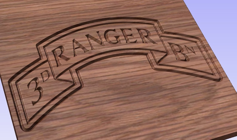 US Army 3rd Ranger Battalion Patch Vector Files Dxf Eps Svg - Etsy