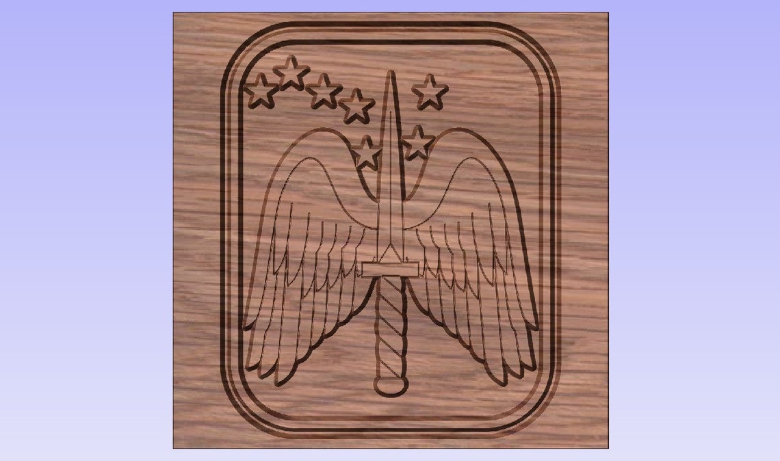 US Army 16th Combat Aviation Brigade Patch Vector Files Dxf - Etsy