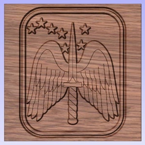 US Army 16th Combat Aviation Brigade Patch Vector Files, Dxf Eps Svg Ai ...