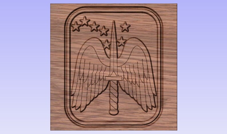 US Army 16th Combat Aviation Brigade Patch Vector Files Dxf - Etsy