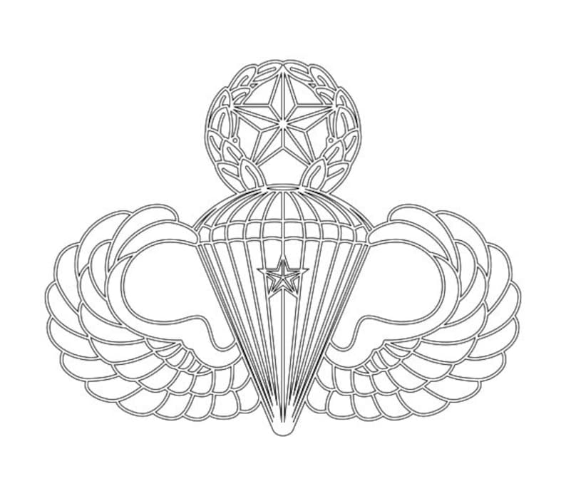 Military freefall parachutist badge - hrominternetmarketing