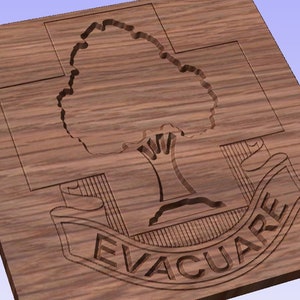 US Army 115th Combat Support Hospital Unit Crest Vector Files, Dxf Eps ...