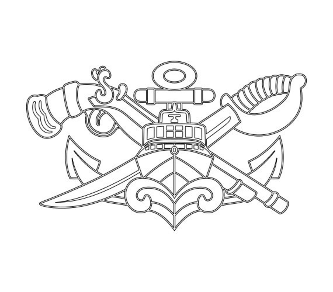 US Navy Senior Special Warfare Combatant-craft Crewman Badge | Etsy