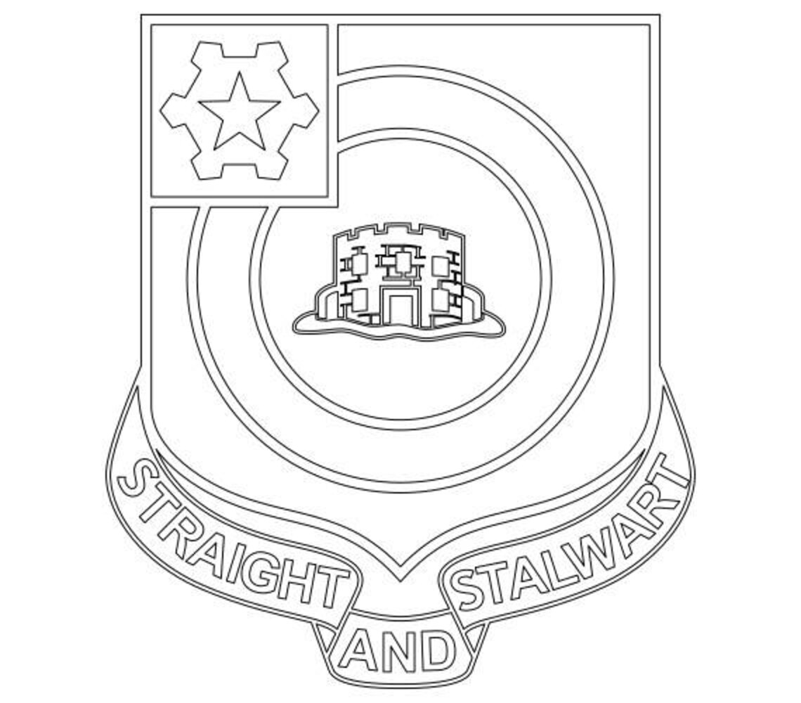 US Army 41st Infantry Regiment Unit Crest Vector Files, Dxf Eps Svg Ai ...