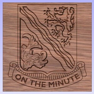 US Army 37th Field Artillery Regiment Unit Crest Vector Files, Dxf Eps ...