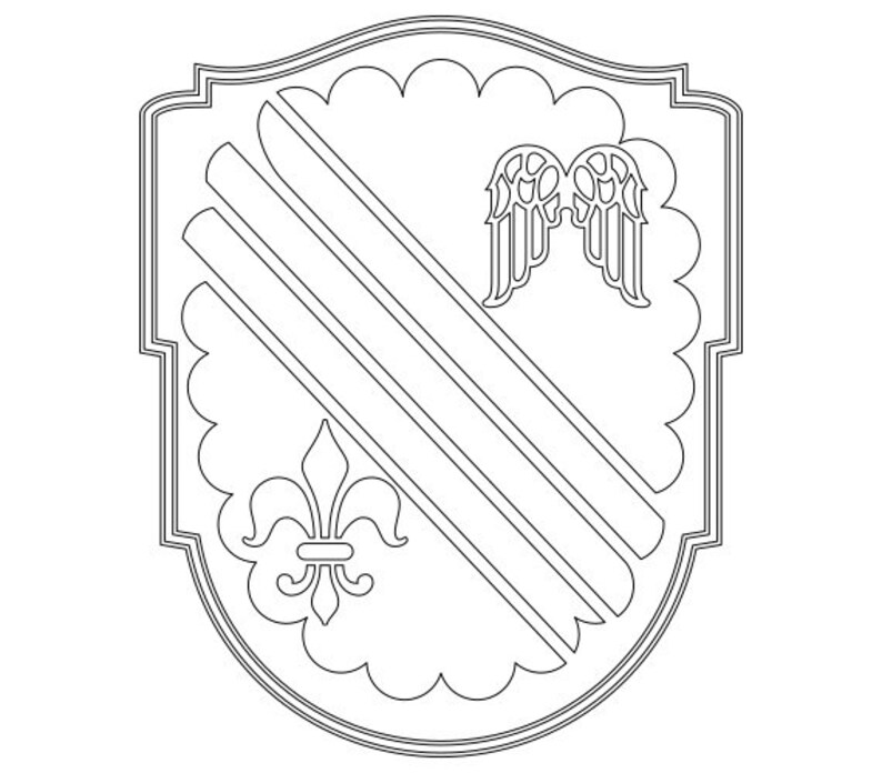 US Army 160th Infantry Regiment Unit Crest Vector Files Dxf - Etsy