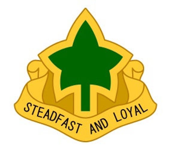 US Army 4th Infantry Division Unit Crest Vector Files Dxf Eps | Etsy