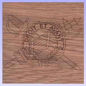 US Army Inspector General Corps Branch Insignia Vector Files, Dxf Eps ...