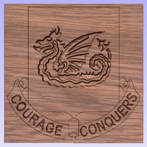 US Army 37th Armor Regiment Unit Crest Vector Files, Dxf Eps Svg Ai Crv ...