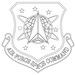 US Air Force Space Command Patch Vector Files, Dxf Eps Svg Ai Crv - Etsy