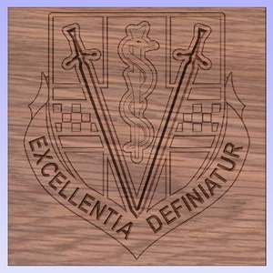 US Army Dental Health Activity Fort Stewart Unit Crest Vector Files ...