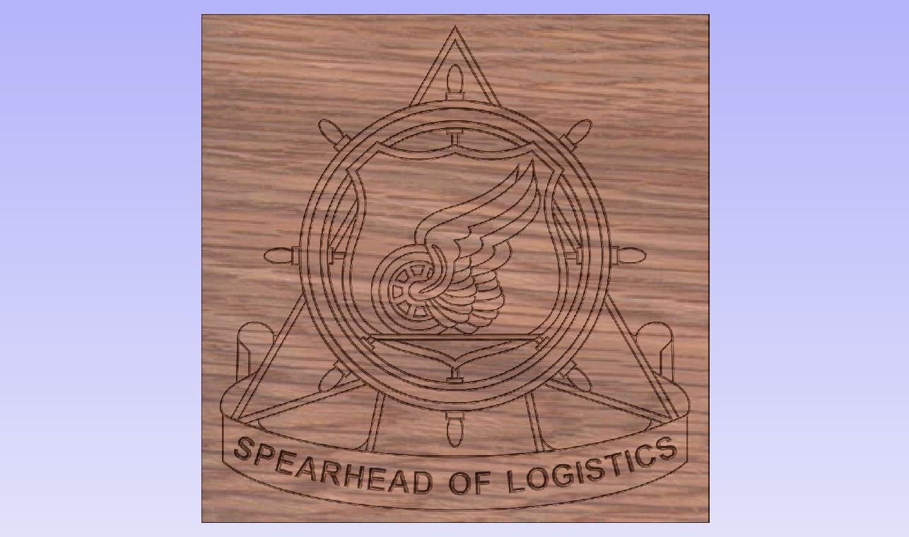 US Army Transportation Corps Regimental Crest Vector Files, Dxf Eps Svg ...