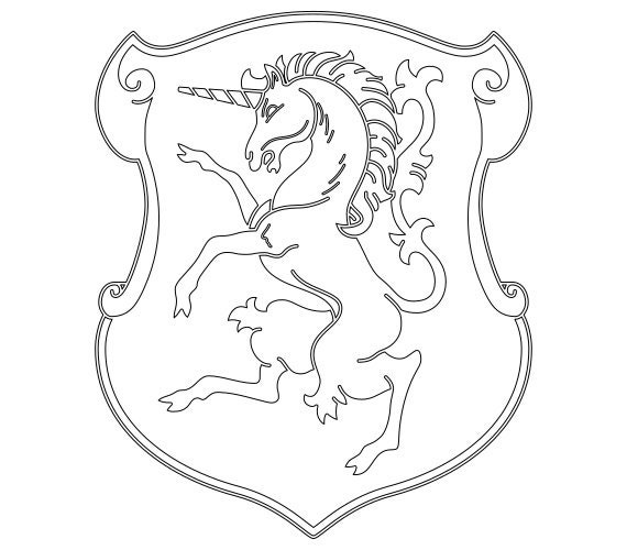 US Army 6th Cavalry Regiment Unit Crest Vector Files Dxf Eps - Etsy