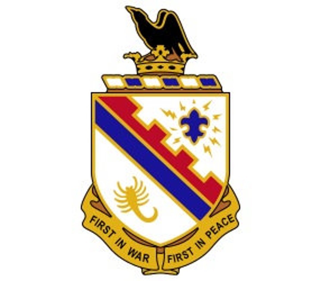 US Army 161st Infantry Regiment Unit Crest Vector Files, Dxf Eps Svg Ai ...