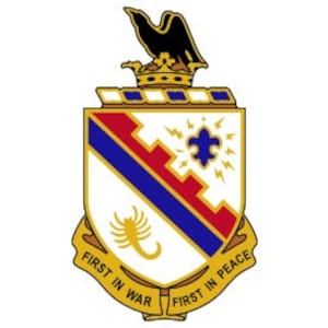 US Army 161st Infantry Regiment Unit Crest Vector Files, Dxf Eps Svg Ai ...