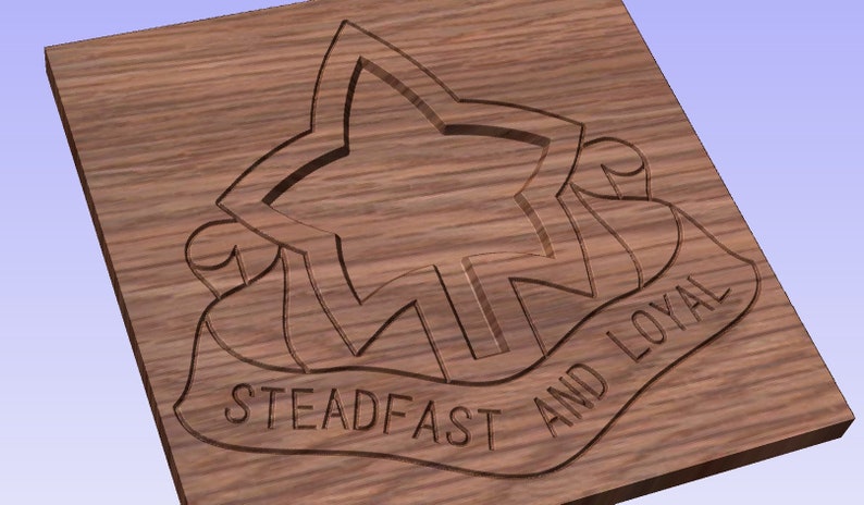 US Army 4th Infantry Division Unit Crest Vector Files Dxf Eps | Etsy