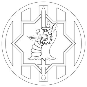 US Army 89th Military Police Brigade Patch Vector Files, Dxf Eps Svg Ai ...