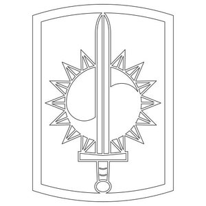 US Army 8th Military Police Brigade Patch Vector Files, Dxf Eps Svg Ai ...