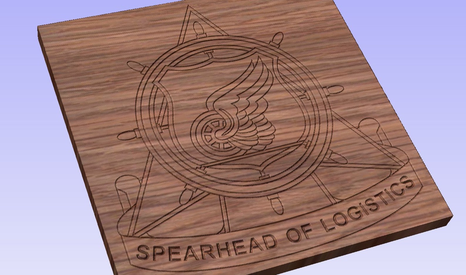 US Army Transportation Corps Regimental Crest Vector Files, Dxf Eps Svg ...