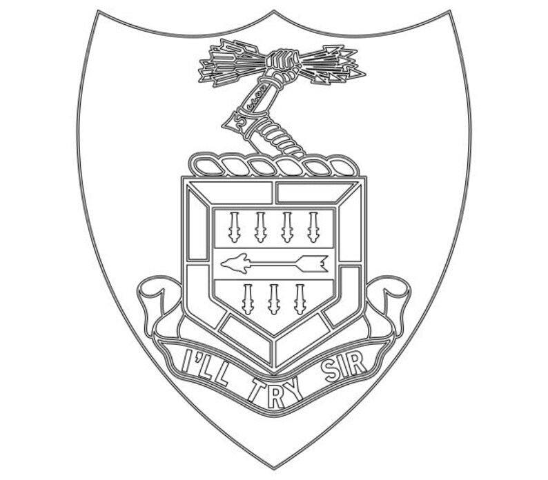 US Army 5th Infantry Regiment Unit Crest Vector Files Dxf Eps - Etsy