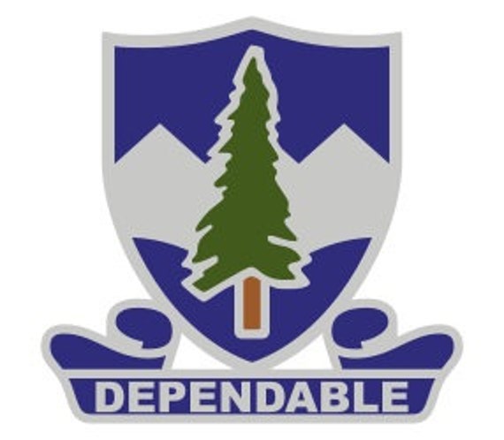 US Army 383rd Infantry Regiment Unit Crest Vector Files Dxf | Etsy