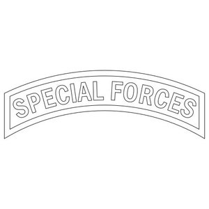 US Army Special Forces Tab Vector Files, Dxf Eps Svg Ai Crv - Etsy
