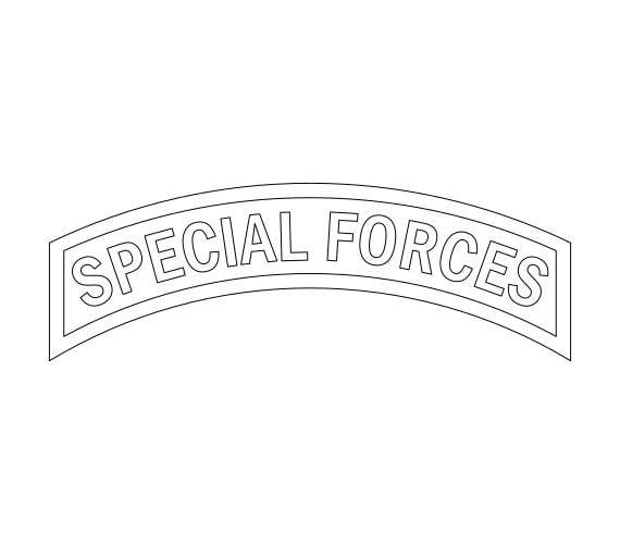 Army Special Forces Tab