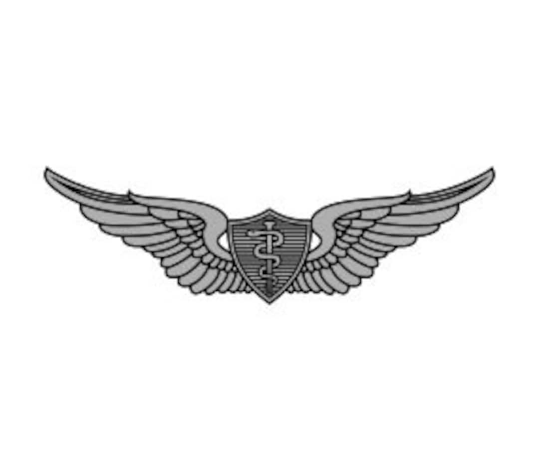 US Army Basic Flight Surgeon Badge Vector Files, Dxf Eps Svg Ai Crv - Etsy