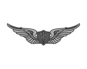 US Army Senior Flight Surgeon Badge Vector Files dxf eps svg | Etsy