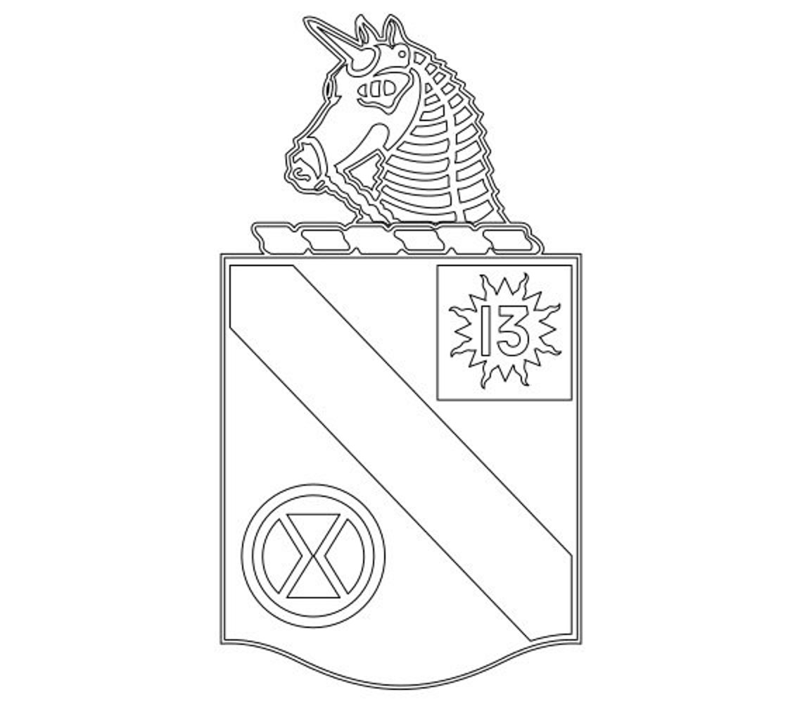 US Army 79th Field Artillery Regiment Unit Crest Vector Files | Etsy