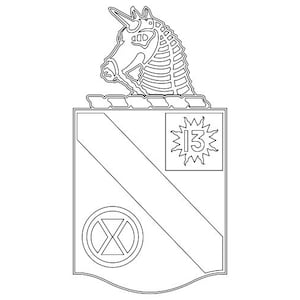 US Army 79th Field Artillery Regiment Unit Crest Vector Files, Dxf Eps ...