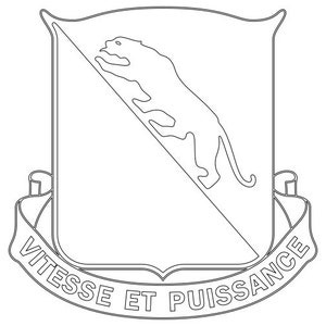 US Army 69th Armor Regiment Unit Crest Vector Files, Dxf Eps Svg Ai Crv ...